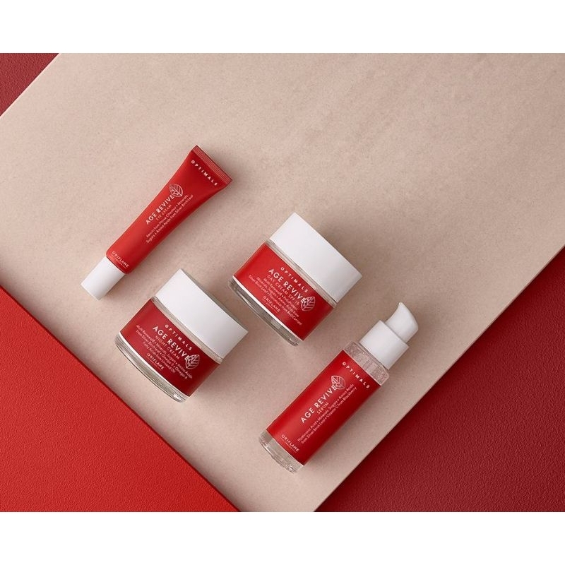 Jual Optimals Age Revive Day Cream SPF 15/Night Cream/Eye Cream/Serum ...