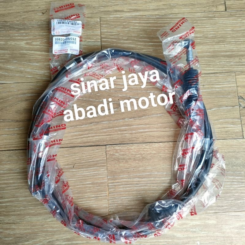 Jual CABLE TRANSMISI MAJU HINO 500 FM260JD HINO LOHAN 33820-EW032 JO8E ...
