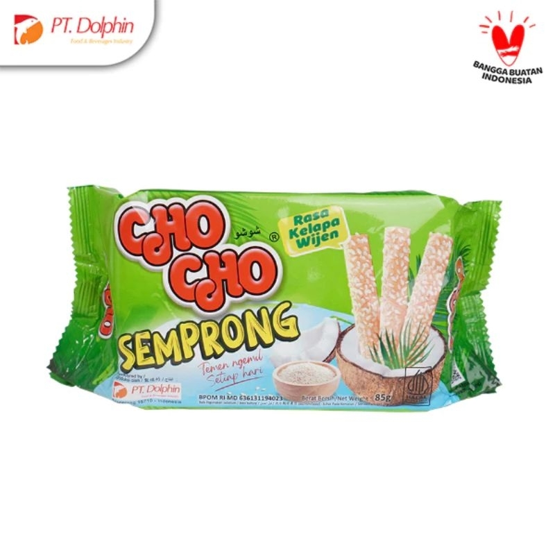 Jual CHO CHO semprong Wijen roll wafer semprong dengan wijen 85 gram ...