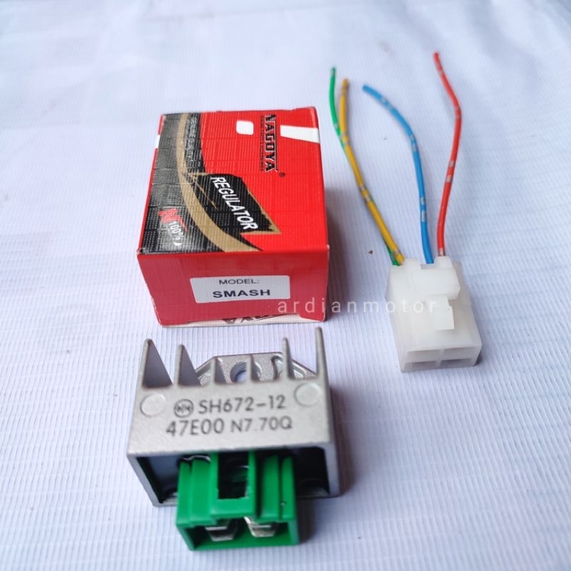 Jual Regulator kiprok suzuki smash shogun dll (BONUS SOKET) | Shopee ...