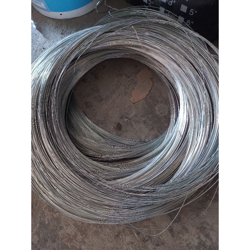 Jual tali kawat bendrat putih 1/2kg | Shopee Indonesia