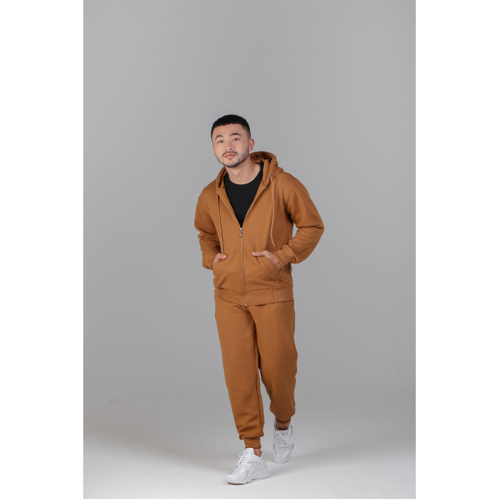 Jual One Set Pria Setelan Pria Satu Set Hoodie Jumper + Jogger Stelan ...