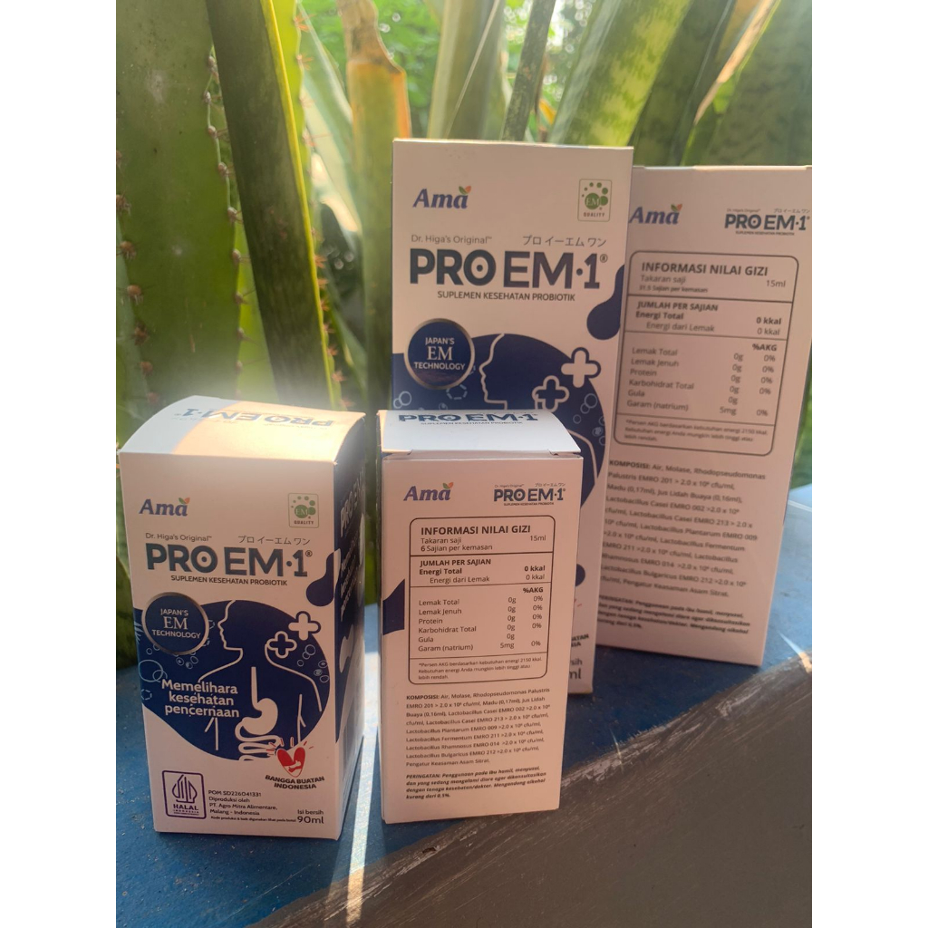 Jual Pro Em 1 90Ml Probiotik Suplemen | Shopee Indonesia