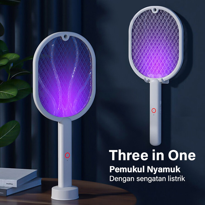 Jual Homedekor Raket Nyamuk Listrik 2in1 Multifungsi Pembunuh Nyamuk ...