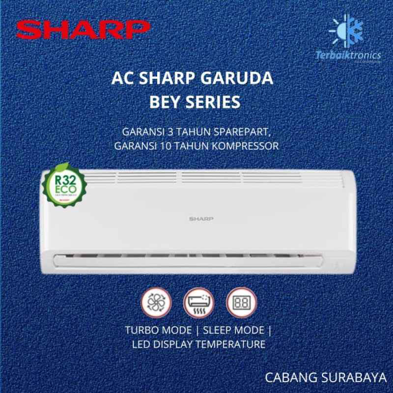Jual AC SHARP AC 1/2 PK - AH-05BEY dan AC 1PK - AH-09BEY R32 AC SHARP 0 ...