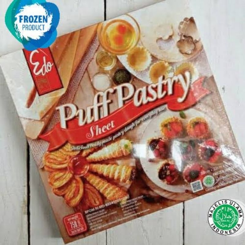 Jual Edo Puff pastry (hanya Grab/gojek) 750g | Shopee Indonesia