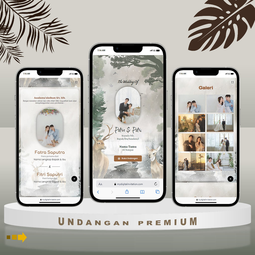 Jual Undangan Digital ART / Undangan Digital WEBSITE / Undangan Digital WEBSITE Pernikahan ...