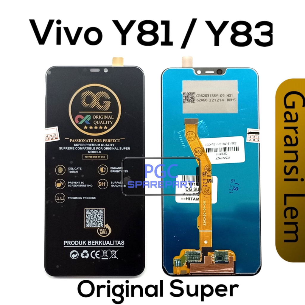 Jual Original OG Super - LCD Touchscreen Fullset Vivo Y81 / Y81i / Y83 / 1802 /1803 / 1808 ...