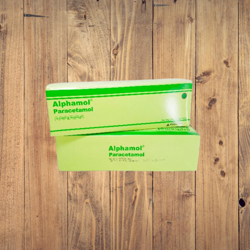 Jual ALPHAMOL TABLET PER BOX 15 STRIP (PARACETAMOL 600MG) | Shopee ...