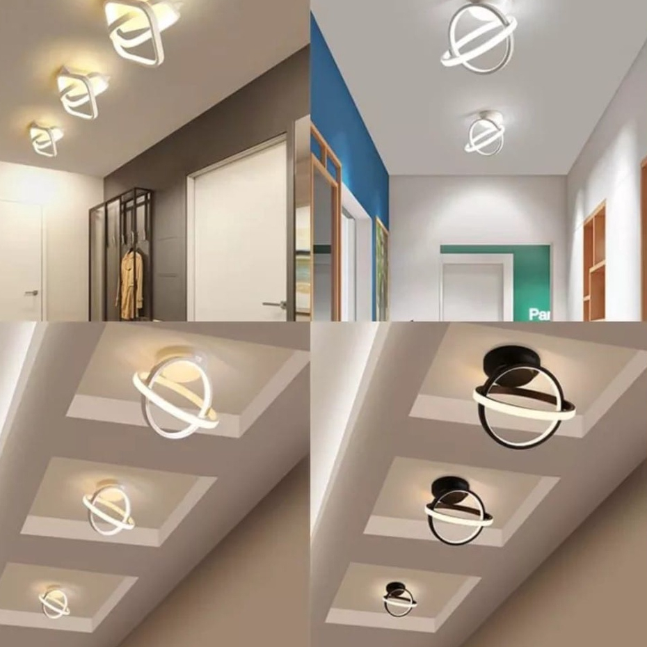 Jual MS Lampu LED Plafon LED Modern Ceiling Light LED 3 Warna Dimming ...