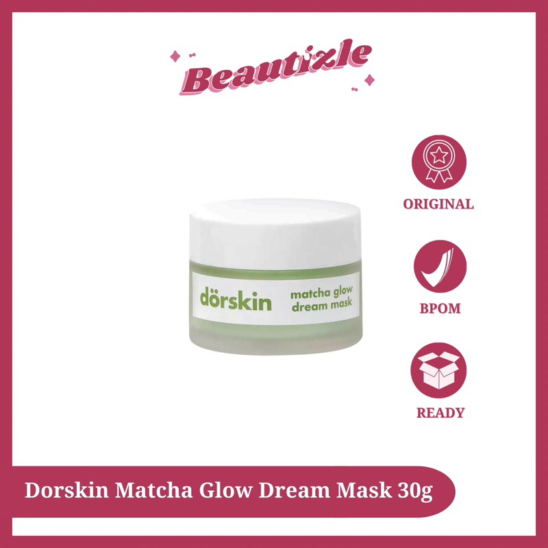 Jual Dorskin Matcha Glow Dream Mask 30g | Shopee Indonesia