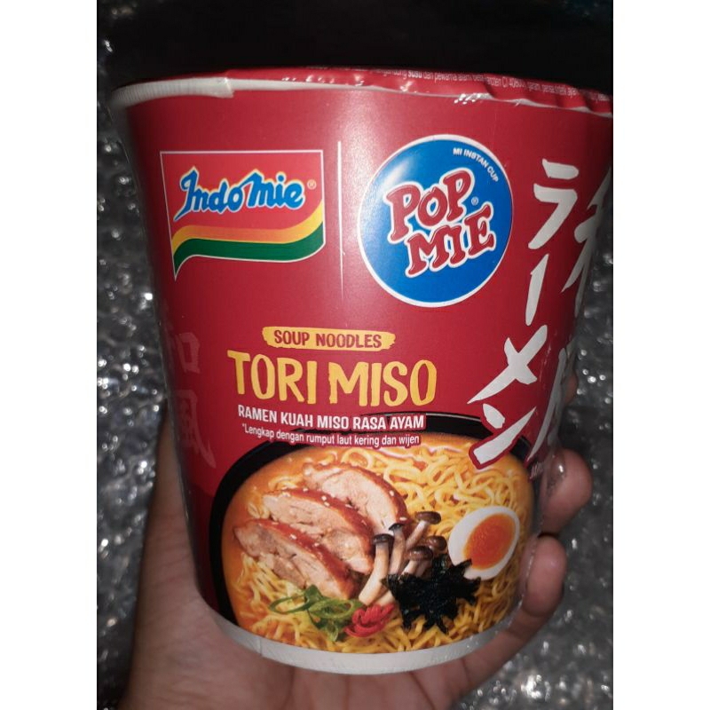Jual POP MIE Tori Miso 77gr , Kuah Pedes Dower Pangsit Jontor 75gr ...