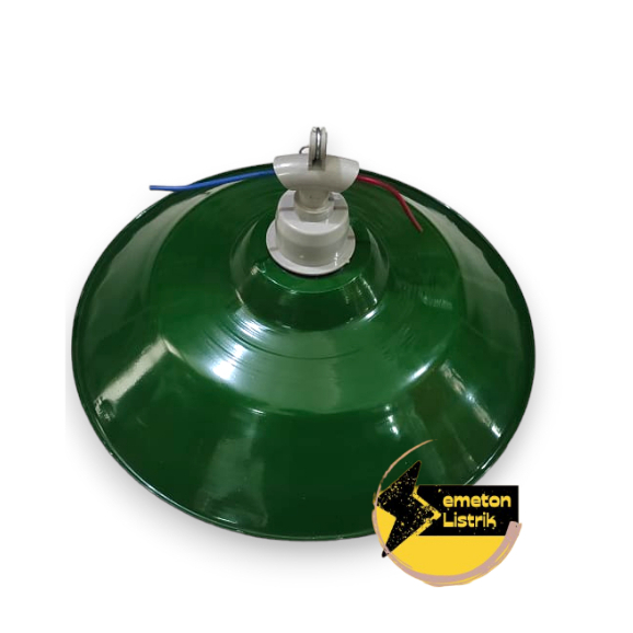 Jual KAP LAMPU JALAN WD HIJAU GANTUNG E27 / LAMPU TIANG / KAP JALAN / FITTING LAMPU JALAN ...