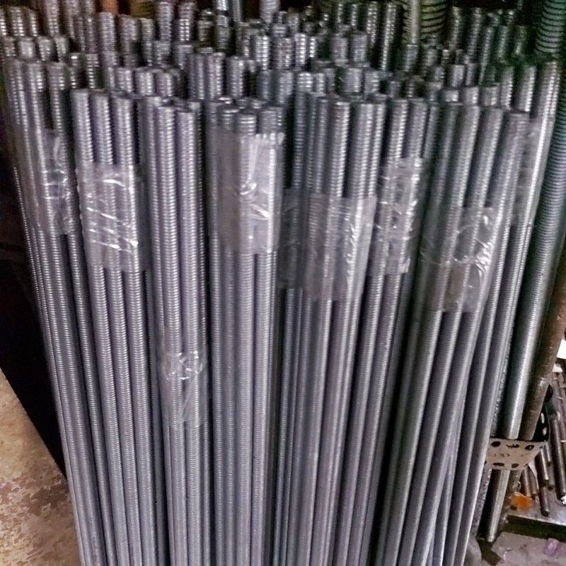 Jual Long Drat M10 X 1 Meter Asdrat M10 x 1000 + Mur Double Drat 1.5 ...