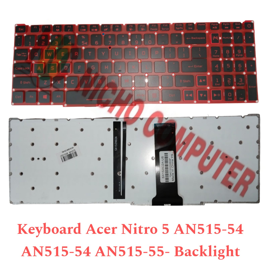 Jual Keyboard Acer Nitro 5 AN515-43 AN515-54 AN515-55 - BACKLIGHT ...