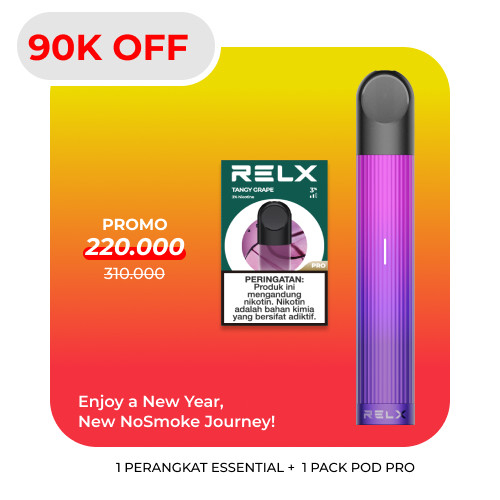 Jual RELX Bundle Essential Neon Purple Device | Shopee Indonesia
