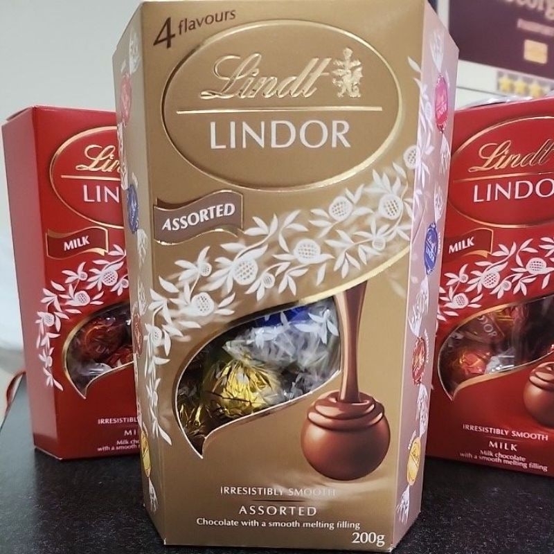 Jual Lindt Lindor 4 flavours Assorted | Shopee Indonesia