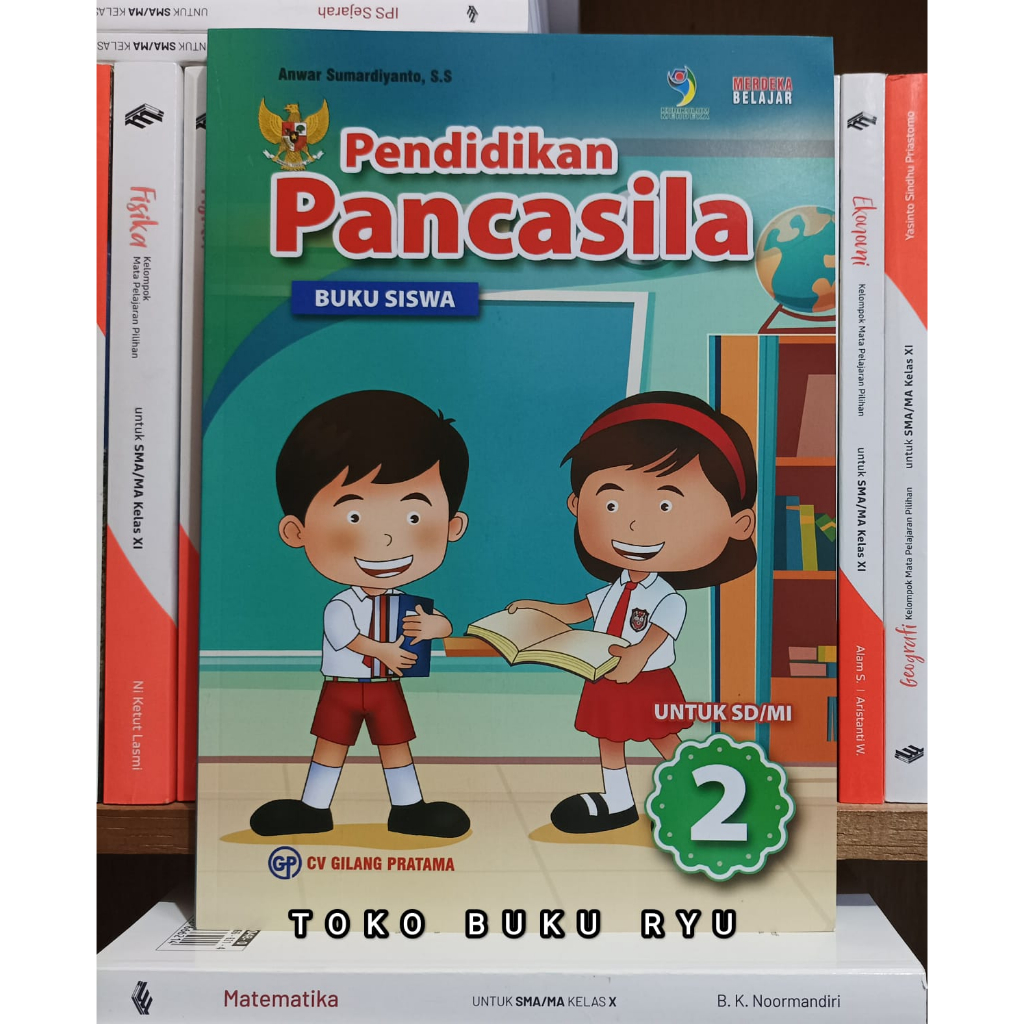 Jual Buku Pendidikan Pancasila Kelas 2 SD Kurikulum Merdeka Gilang Pratama | Shopee Indonesia