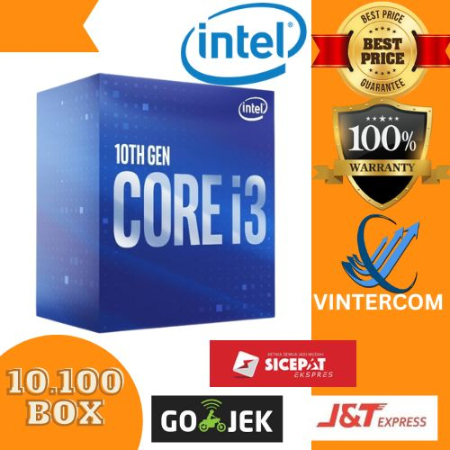 Jual INTEL CORE I3 10100 3.60GHZ LGA1200 PROCESSOR BOX | Shopee Indonesia