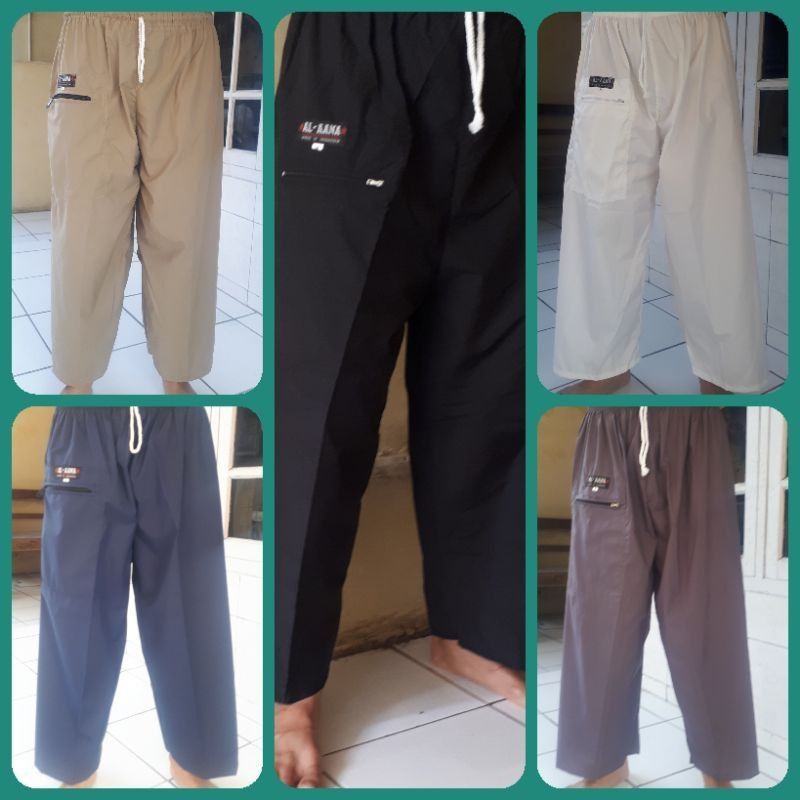 Jual Celana Sirwal Pangsi Muslim Cinkrang Pria Dewasa | Shopee Indonesia