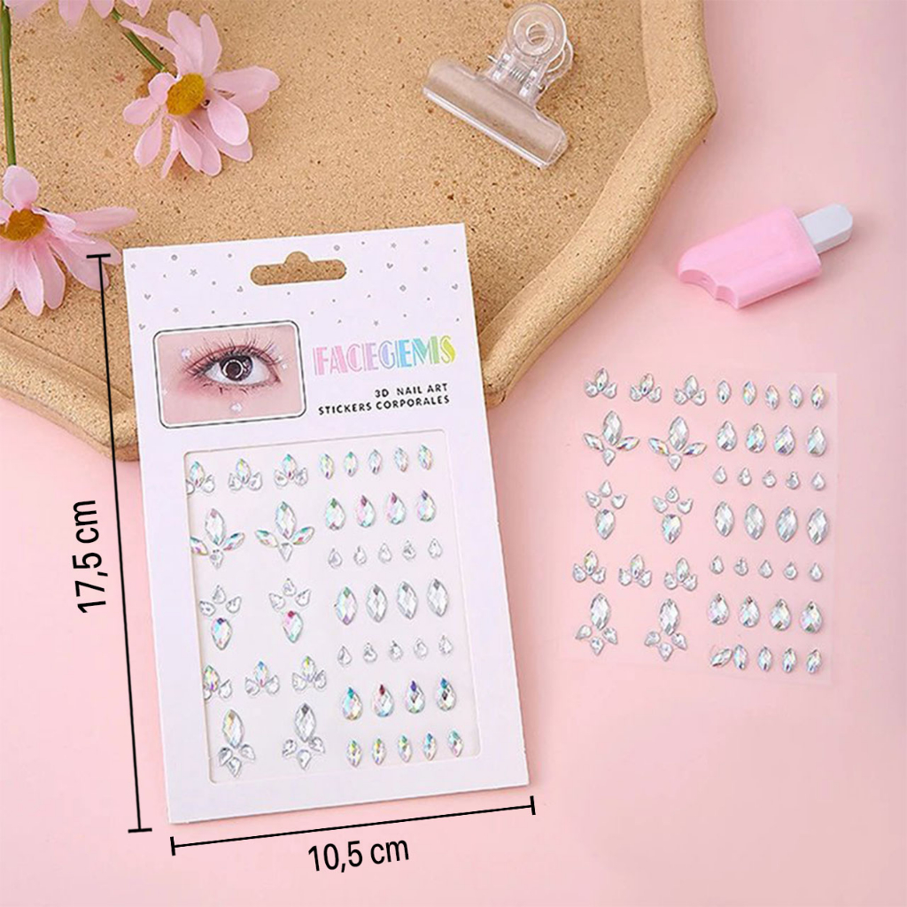 Jual Rhinestone kristal manik manik akrilik acrylic aesthetic estetik ...