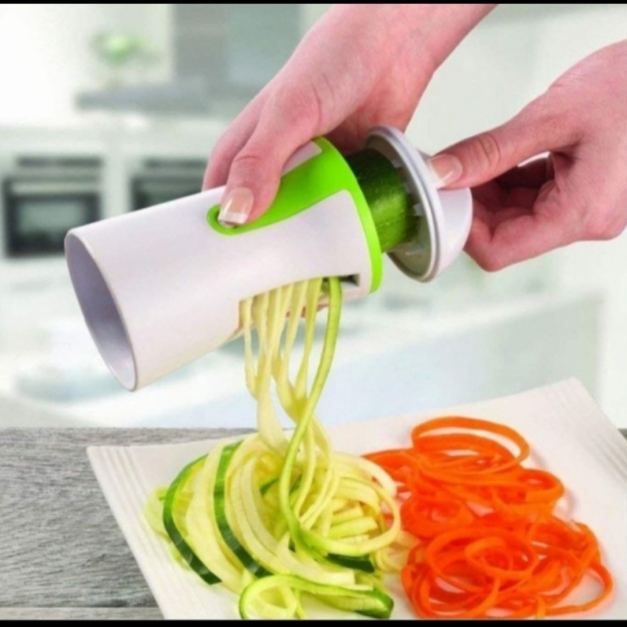 Jual Spiral Cutter Veggie Slicer Alat Potong Sayur Serbaguna Pisau ...
