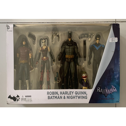 Jual DC Collectibles Robin, Harley Quinn, Batman & Nightwing Figure ...