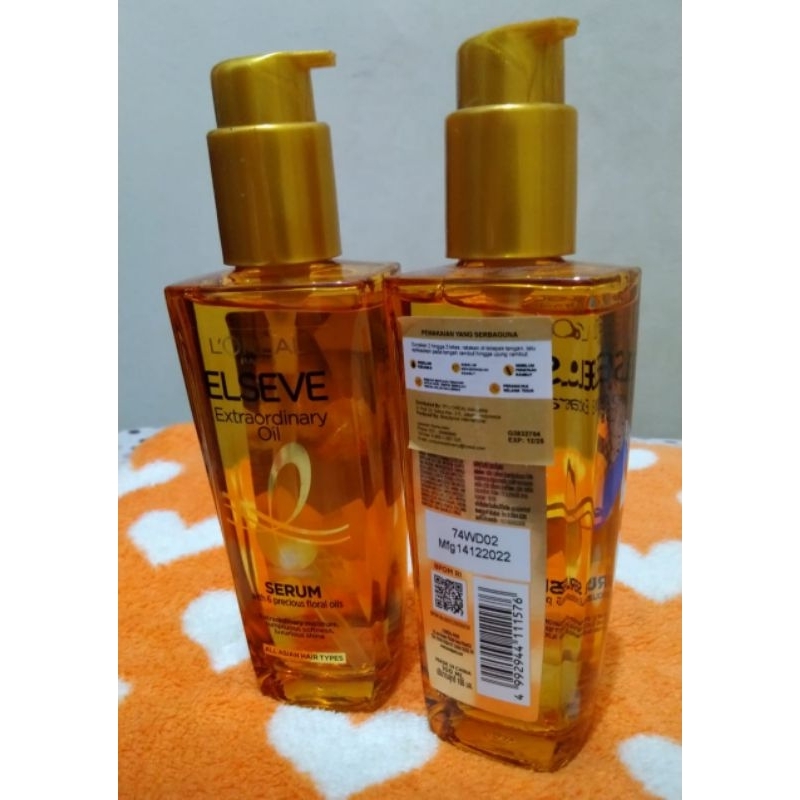 Jual L'Oreal Paris Elseve Extraordinary Oil Gold Hair Treatment Serum ...