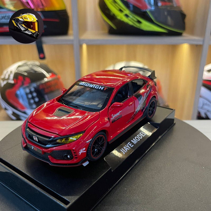 Jual diecast miniatur mobil honda civic turbo skala 1:32 merah | Shopee ...