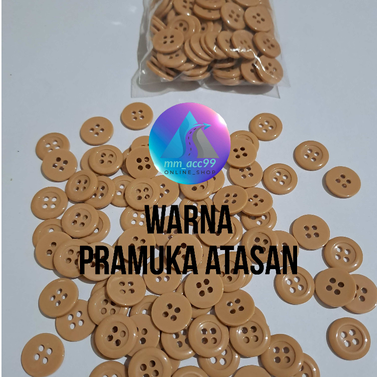 Jual KANCING DINAS DIAMETER 14 MM - KANCING DINAS 22 L ISI 144PCS PER ...