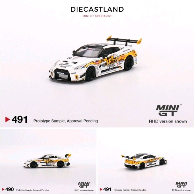 Jual Mini GT #491 Nissan LB-Silhouette WORKS GT 35GT-RR Ver.2 LB Racing ...