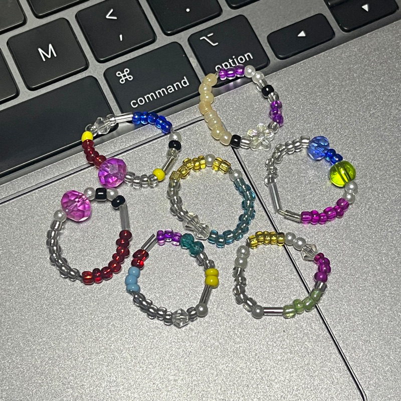 Jual (Part 11) Beads Ring Cincin Manik (BACA DESKRIPSI) | Shopee Indonesia