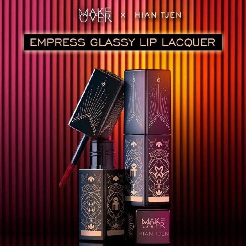 Jual EMPRESS GLASSY LIP TINT LIMITED EDITION MAKEOVER X HIAN TJEN MAROON (reject kemasan ...