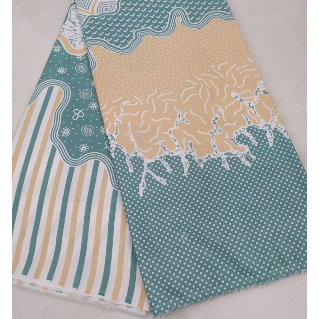 Jual CF kain batik soft motif garutan bahan batik bahan teteron Rayon ...