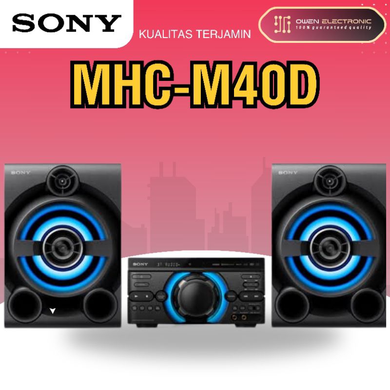 Jual SONY hifi system MHC-M40D / MHC-M40 GARANSI RESMI | Shopee Indonesia