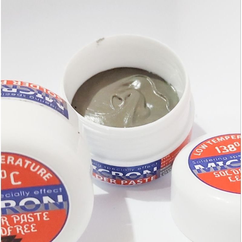 Jual TIMAH CAIR ANTI KERING IC SMD TIMAH PASTA LOW TEMPERATURE 54 Gram ...