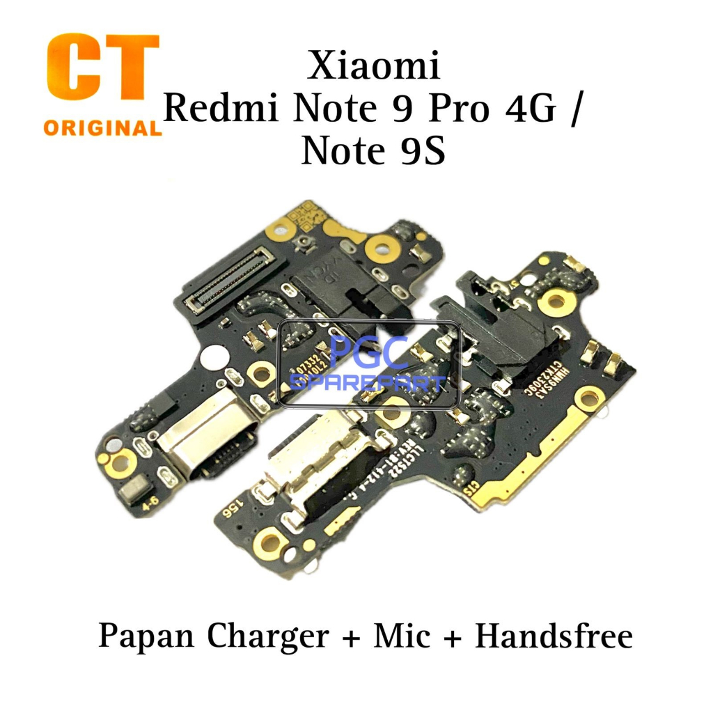Jual Original CT Ada IC - Papan PCB Charger + Mic + Handsfree Redmi Note 9 Pro 4G / Note 9S ...