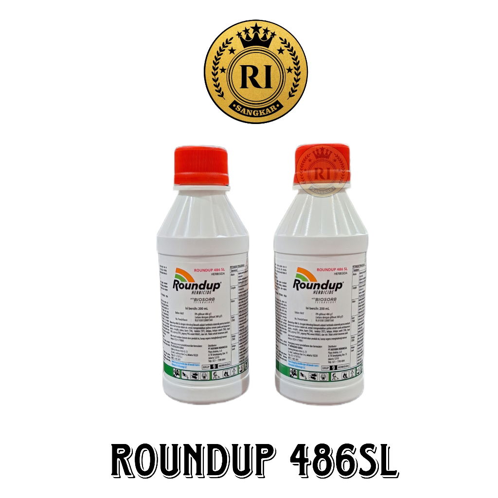 Jual Herbisida Roundup 486 SL 200ML-Pembasmi Rumput Liar | Shopee Indonesia
