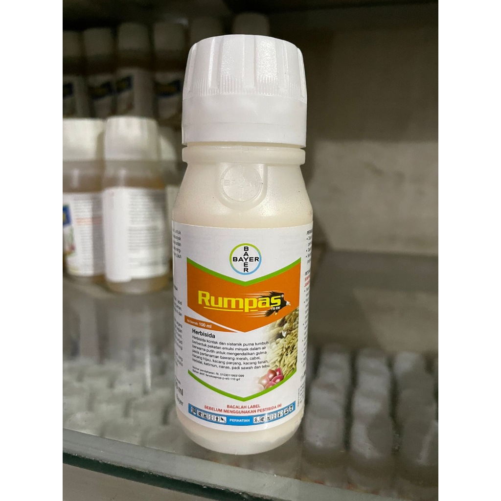 Jual Herbisida Rumpas 100ml Pembasmi Gulma Rumput Alang Alang Liar 100 ...