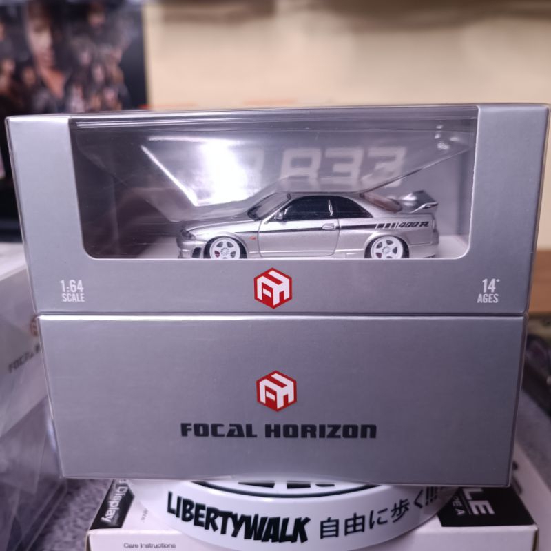 Jual FOCAL HORIZON SKYLINE R33,NISMO 400R Silver | Shopee Indonesia