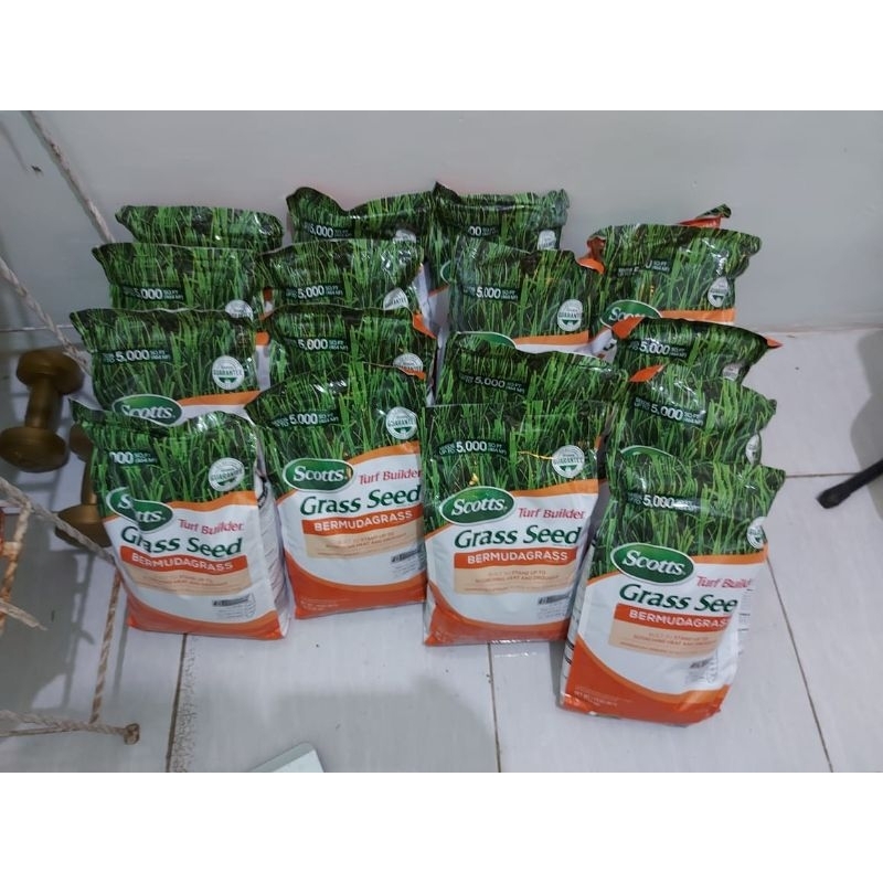 Jual Benih Rumput Bermuda Grass Seed Scotts 5lbs 2,26kg - Bibit Rumput ...