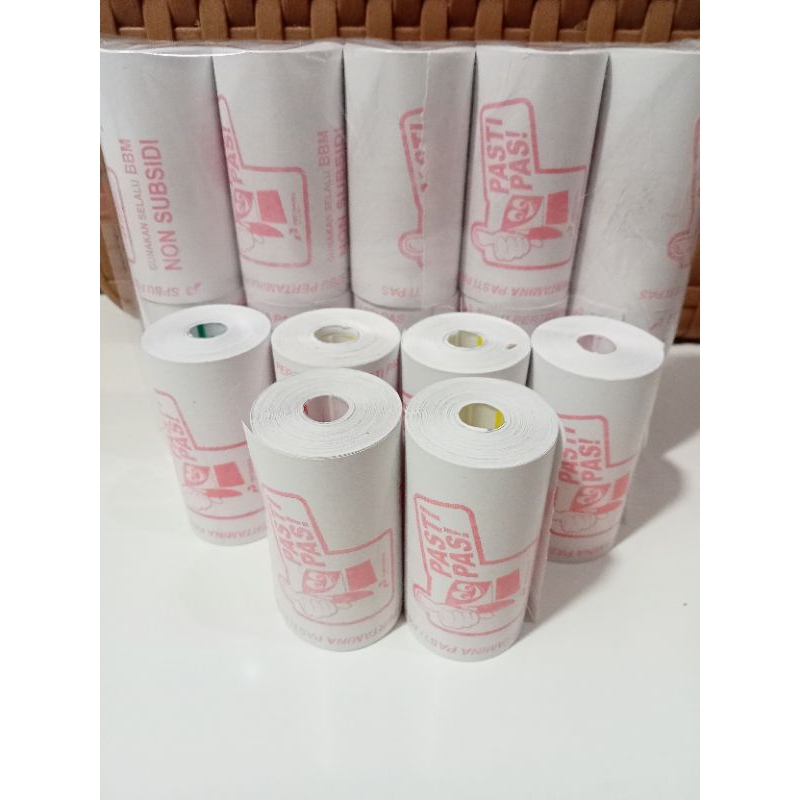 Jual Kertas Thermal logo pasti pas 57x30mm | Shopee Indonesia