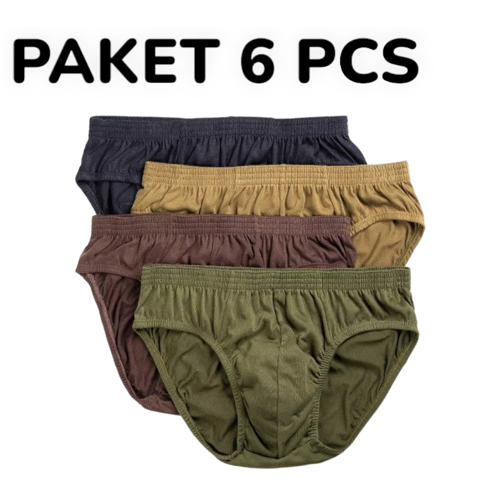 Jual 6 Pcs CD Celana Dalam Pria Dewasa Polos | Sempak Pria Dalaman | Size M-L-XL-XXL | Shopee ...