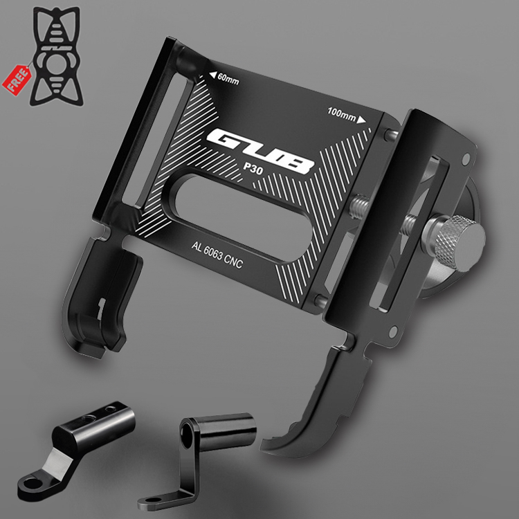 Jual GUB P30 Holder Hp Motor Dudukan Ponsel Aluminium Aloy panyekel telepon motor adaptability ...