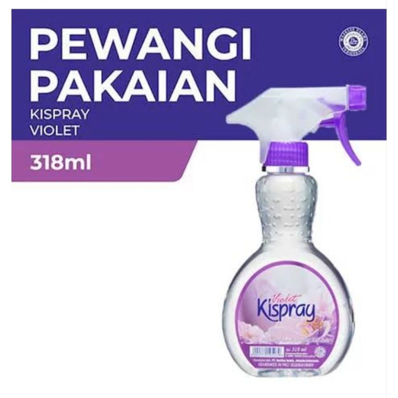 Jual KISPRAY BOTOL 318ML pewangi pakaian / pelicin pakaian | Shopee ...