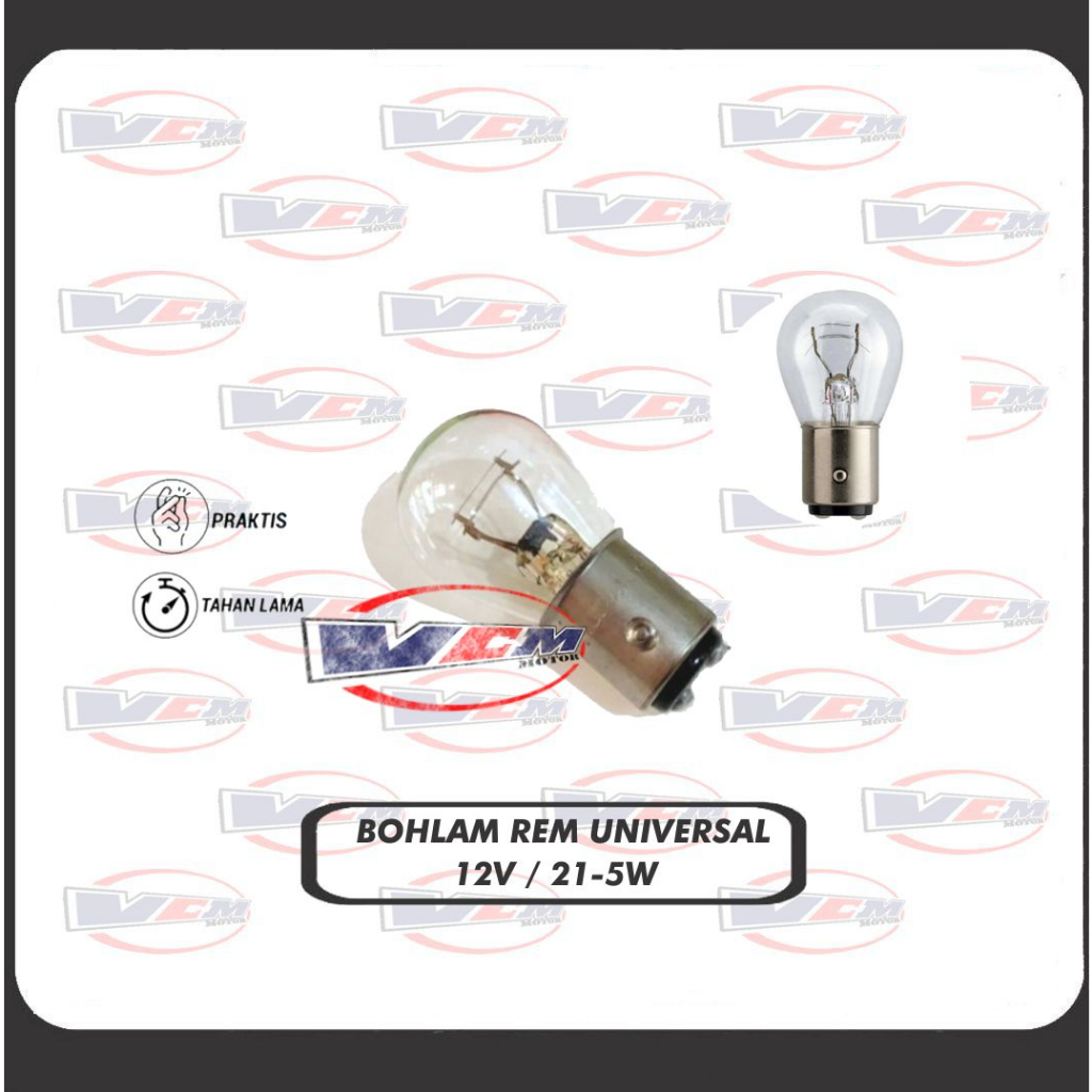 Jual Bohlam Rem Motor & Mobil 12v 21-5w | Shopee Indonesia