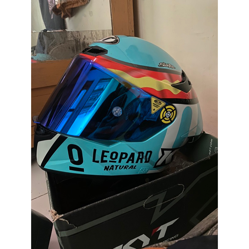 Jual Helm Kyt TT Course/ KYT TTC Leopard (second) | Shopee Indonesia