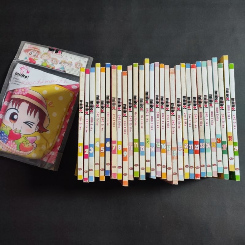 Jual Komik Hai Miiko 1-29 set Bonus Pouch Miiko | Shopee Indonesia