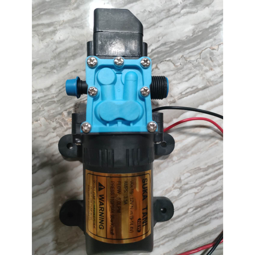 Jual Dinamo Sprayer 110 PSI Pompa Elektrik 12V 3.5A 6LPM 110 PSI ...