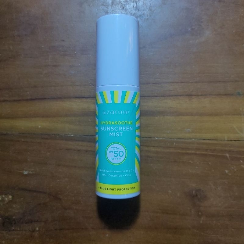 Jual AZARINE Hydrasoothe Sunscreen Mist SPF 50 PA++++ 60ml | Shopee ...